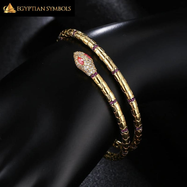 Egyptian Symbols - Luxury Egyptian Snake Bracelet new trend – Egypt ...