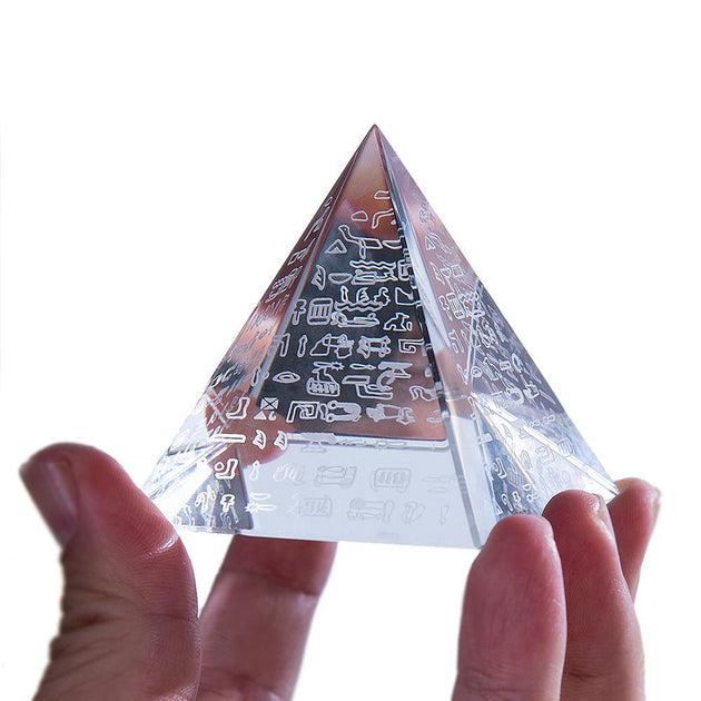 Crystal Pyramid centerpiece – Egypt Jewelry®